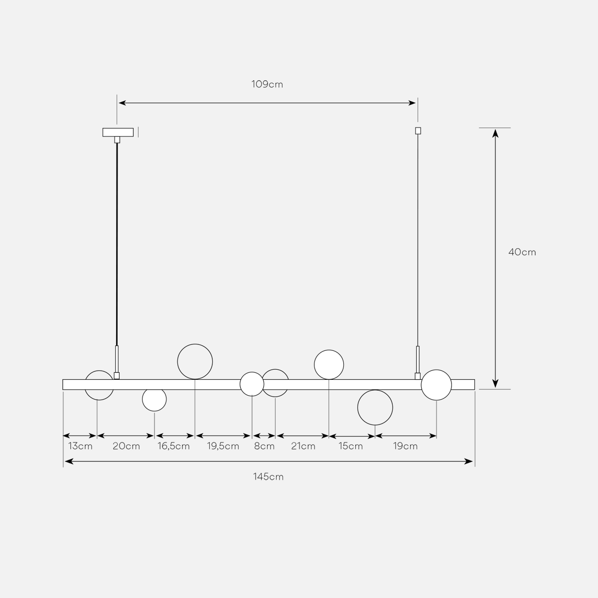 DNA Pendant Light - Get Dark