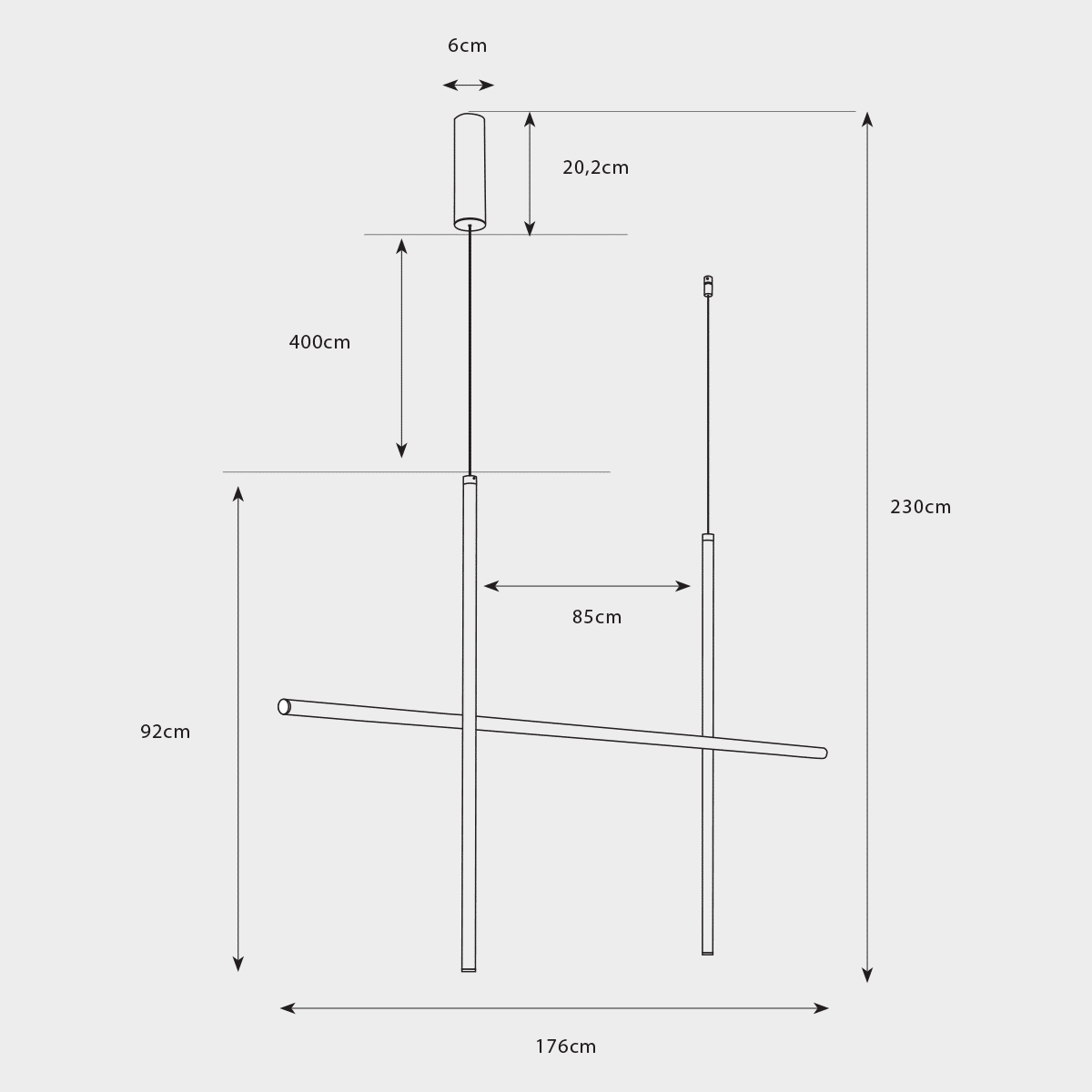 Grid Pendant Light - Get Dark